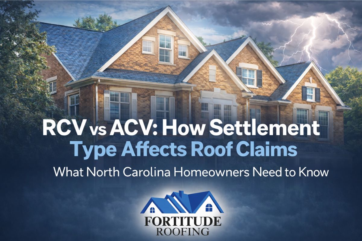 RCV vs ACV: How Settlement Type Affects Roof Claims